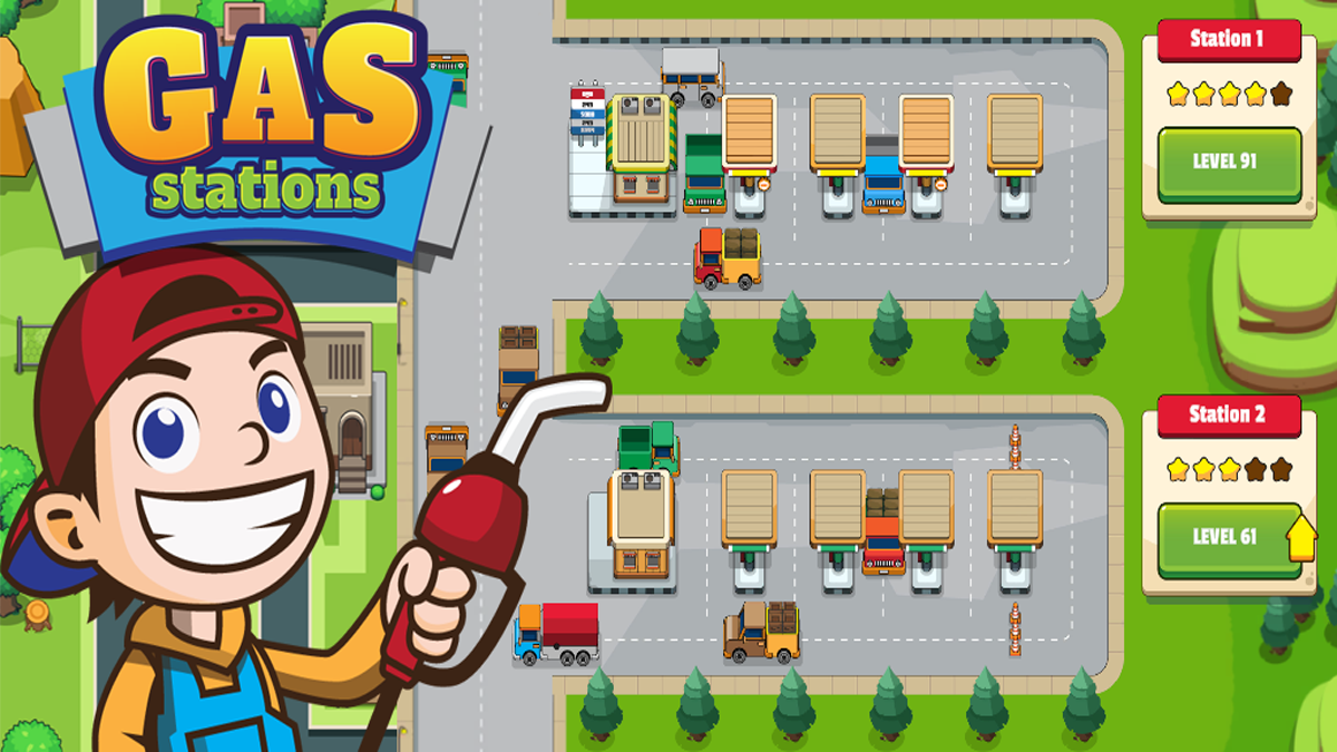 Gas Stations - Idle Tycoon - Zebra-Media Software